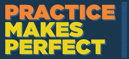 Practice Makes Perfect [Infographic]