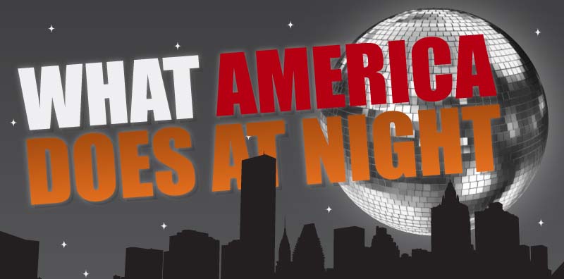 What America Does at Night [Infographic]