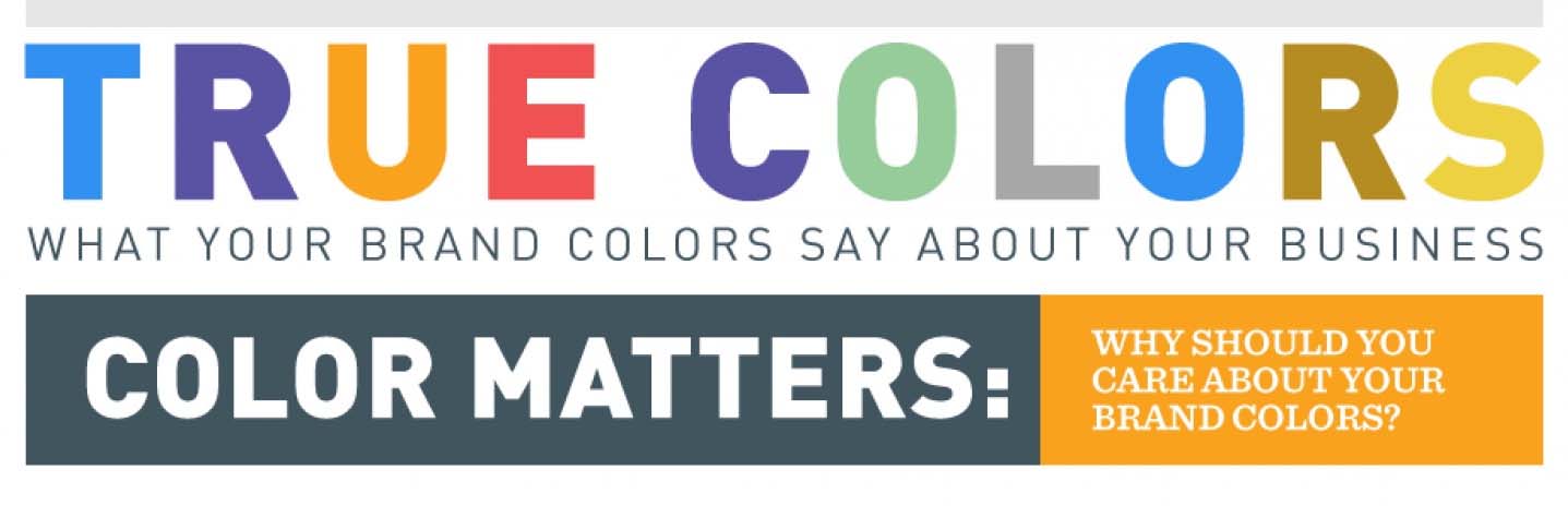 True Colors: What Your Brand Colors Say About Your Business [Infographic]