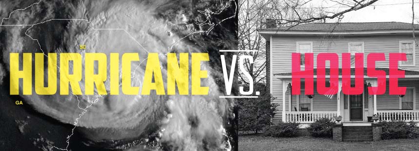 Hurricane Vs. House [Infographic]