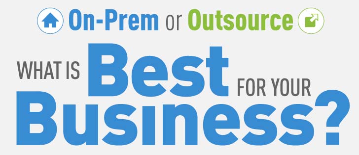 On-Prem or Outsource: What's Best For Your Business? [Infographic]