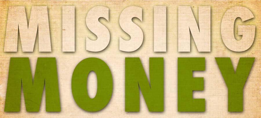 Missing Money [Infographic]