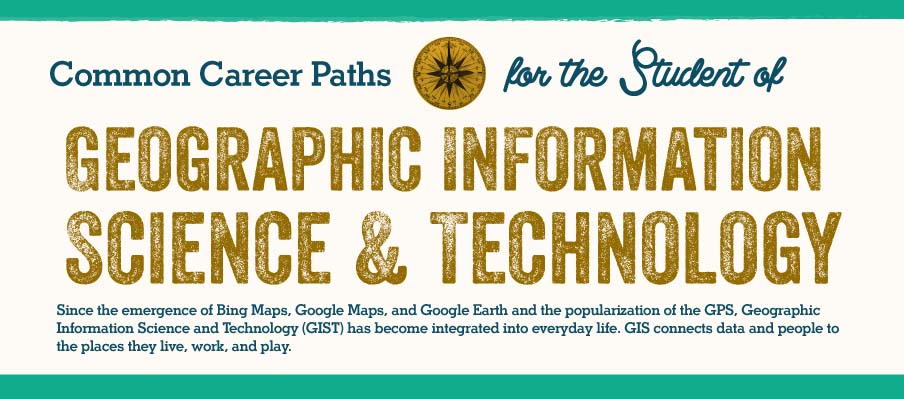 Career Paths for Geo Information Science Students [Infographic]