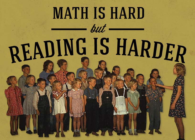 Math is Hard, but Reading is Harder [Infographic]