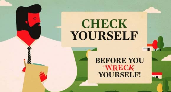 Check Yourself Before You Wreck Yourself [Infographic]