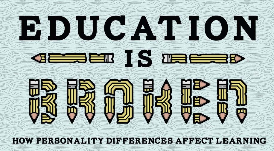 Education Is Broken Infographic