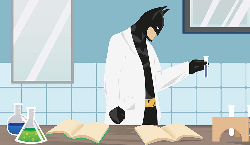 Superhero Day Jobs [Infographic]