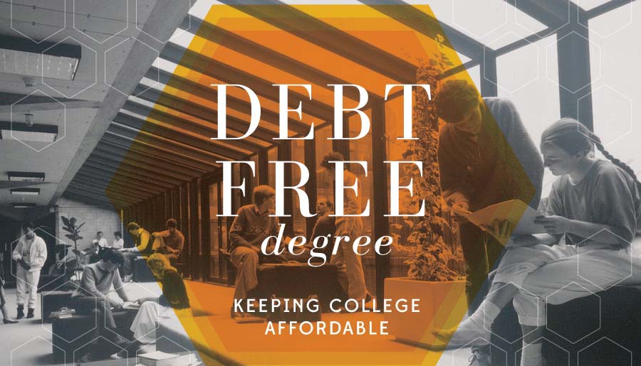 Debt Free Degree [Infographic]