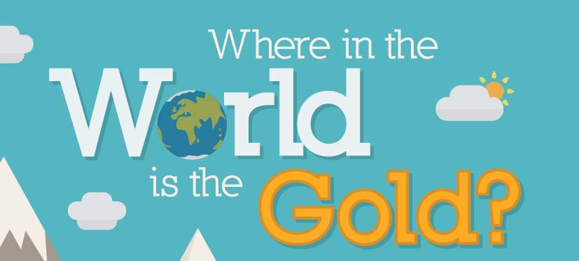 Where In The World Is The Gold? [Infographic]
