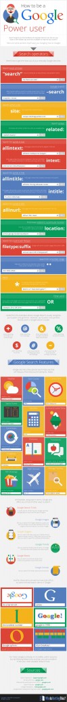 How To Be a Google Power User [Infographic]