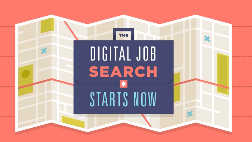 The Digital Job Search Starts Now [Infographic]