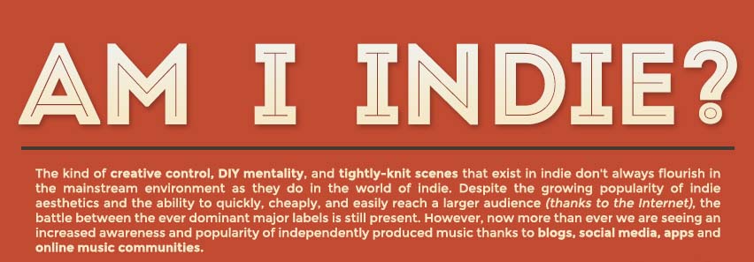 What is Indie Music and How Do You Define It? [Infographic]