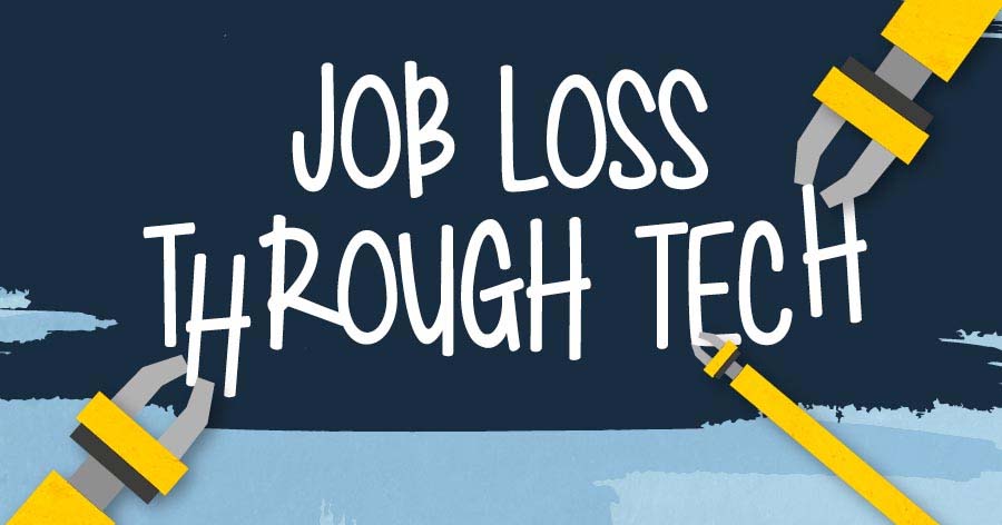 Job Loss Through Technology [Infographic]
