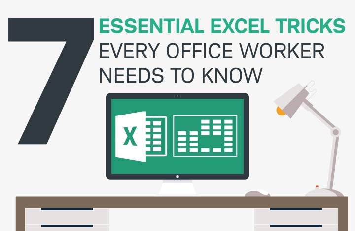 7 Essential Excel Tricks Every Office Worker Needs To Know [Infographic]