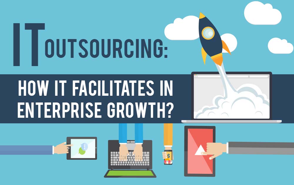 IT Outsourcing: How It Facilitates In Enterprise Growth [Infographic]