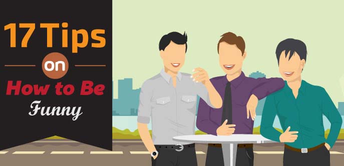 17 Tips on How to Be Funny [Infographic]
