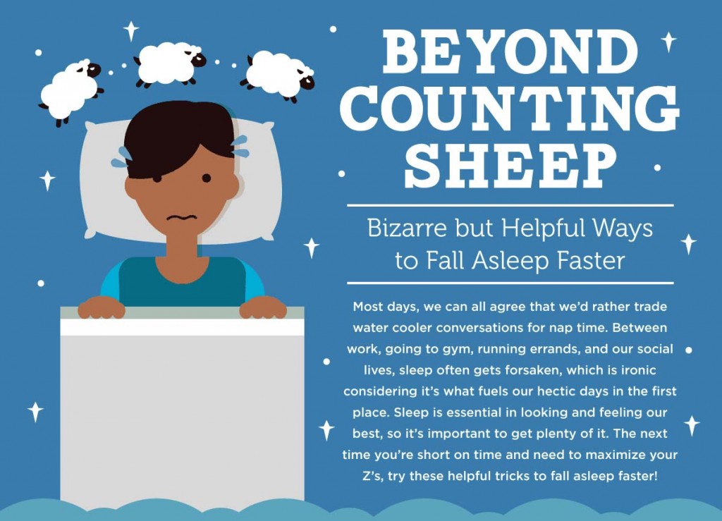 Beyond Counting Sheep: Bizarre Ways to Fall Asleep Faster [Infographic]