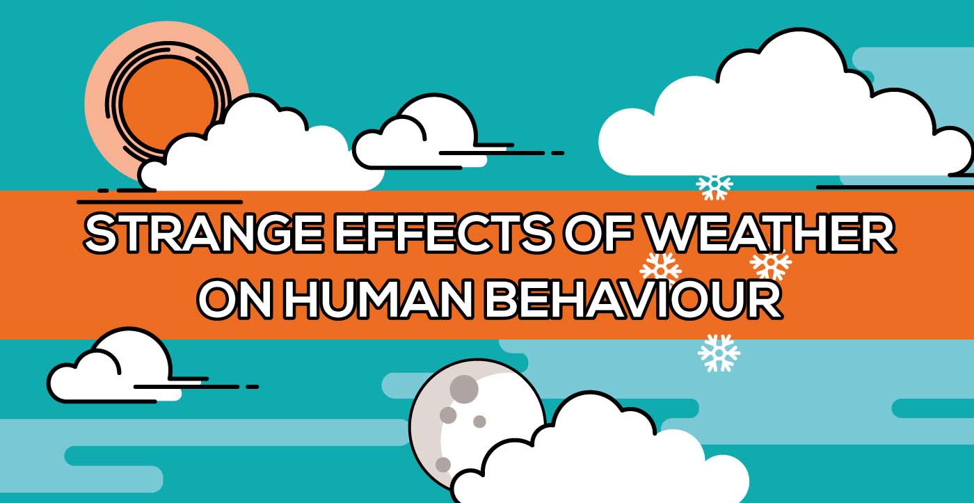 The Strange Effects of Weather on Human Behavior
