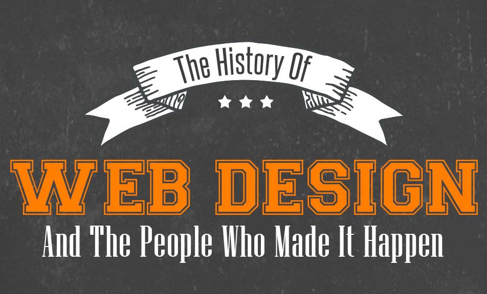 History Of Web Design & People Who Made It Happen [Infographic]