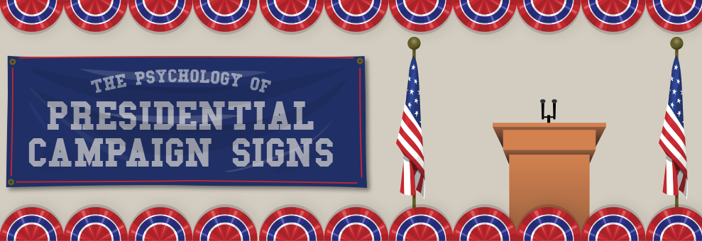 The Psychology of Presidential Campaign Signs [Infographic]