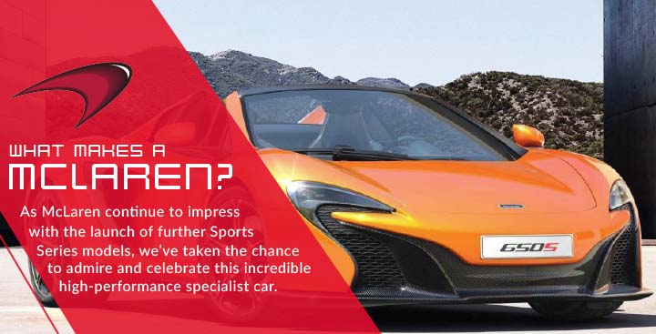 What Makes A McLaren? [Infographic]