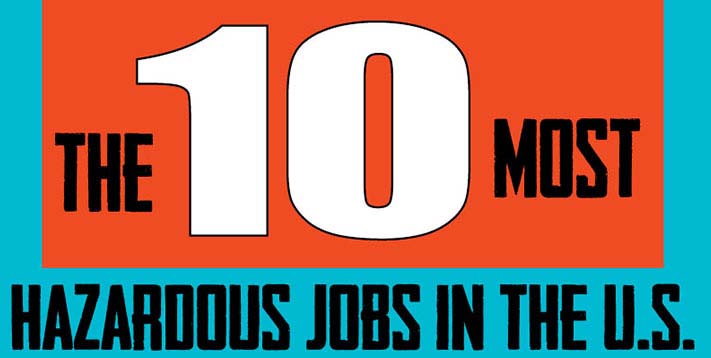 The 10 Most Hazardous Jobs in the U.S. [Infographic]