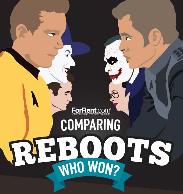 Comparing Reboots - Who Won? [Infographic]