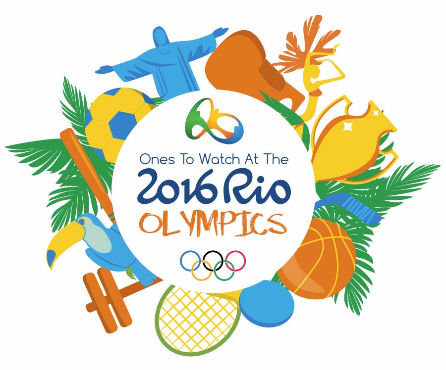 Ones To Watch At 2016 Rio Olympics [Infographic]