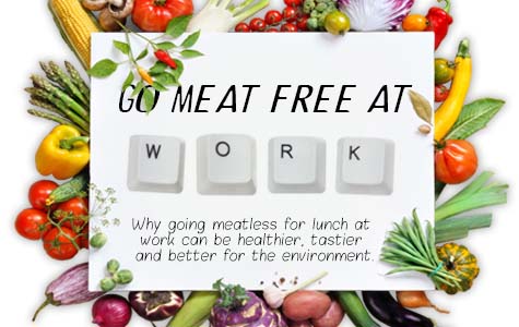 Go Meat Free At Work [Infographic]