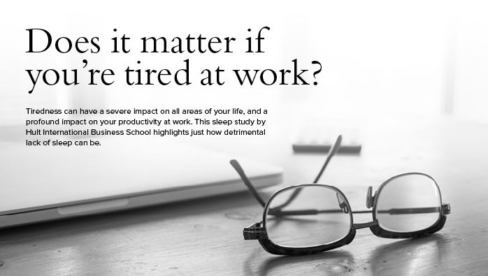 Effects of Sleep-Deprivation at Work [Infographic]