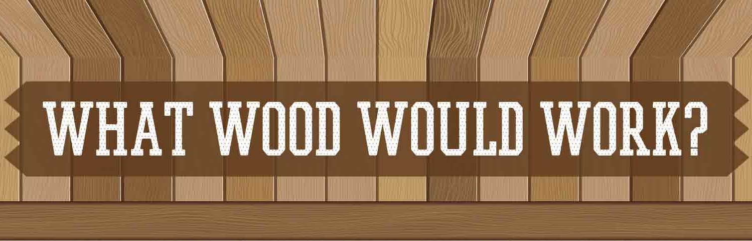 What Wood Would Work [Infographic]