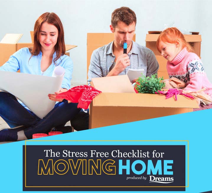 The Stress Free Checklist For Moving House [Infographic]