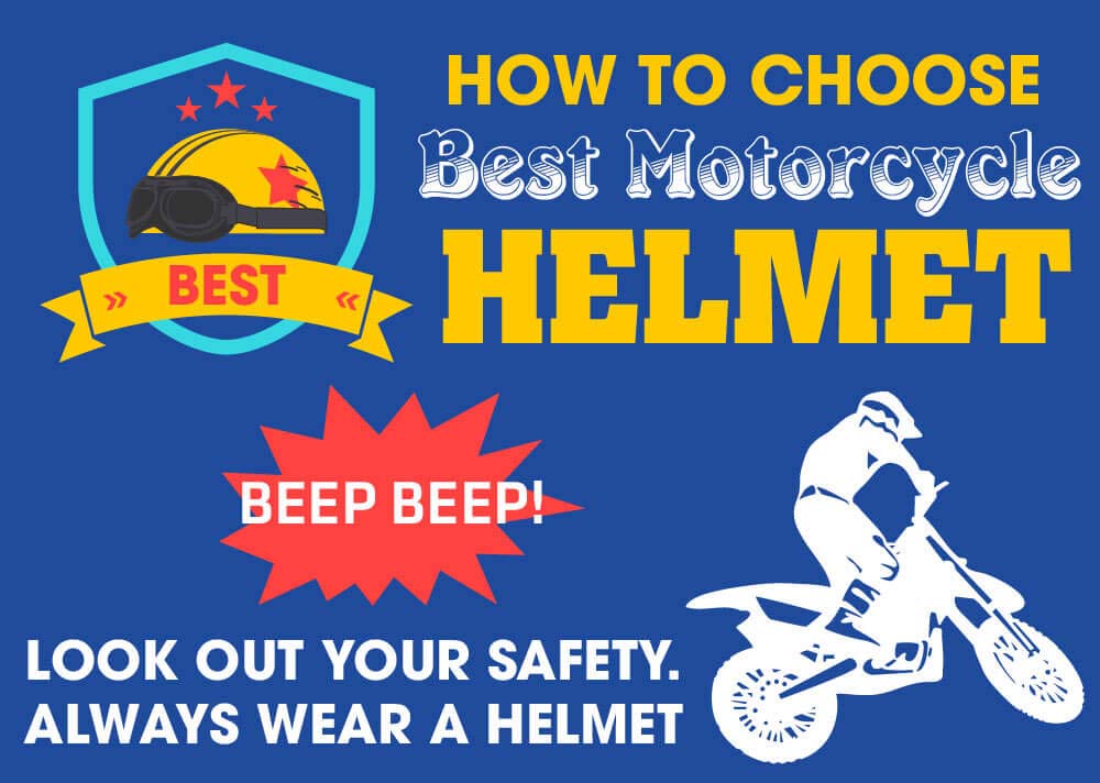 How To Choose Best Motorcycle Helmet [Infographic]