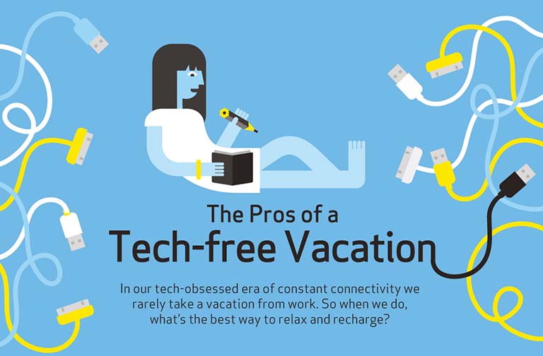 Take a Tech-Free Vacation [Infographic]