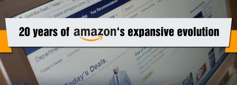 The Evolution of Amazon [Infographic]