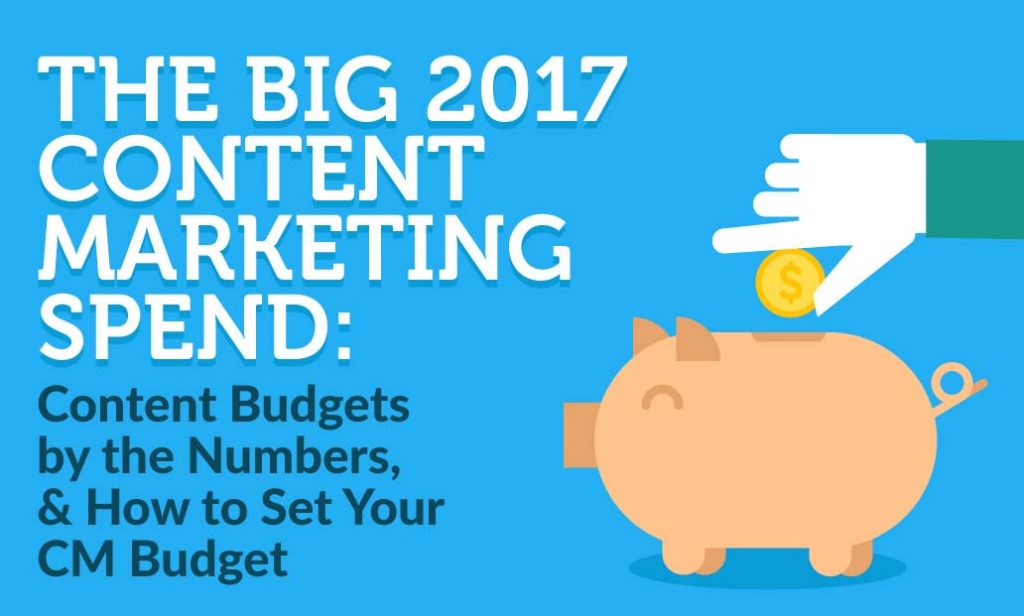 The Big 2017 Content Marketing Spend [Infographic]