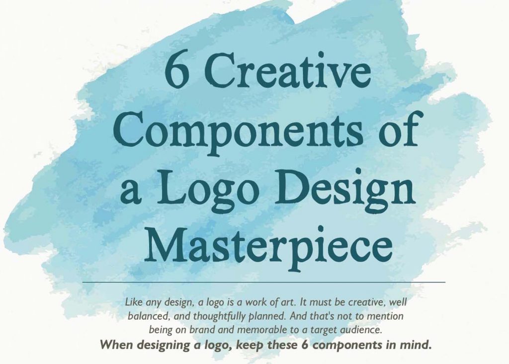 6 Components of a Logo Design Masterpiece [Infographic]