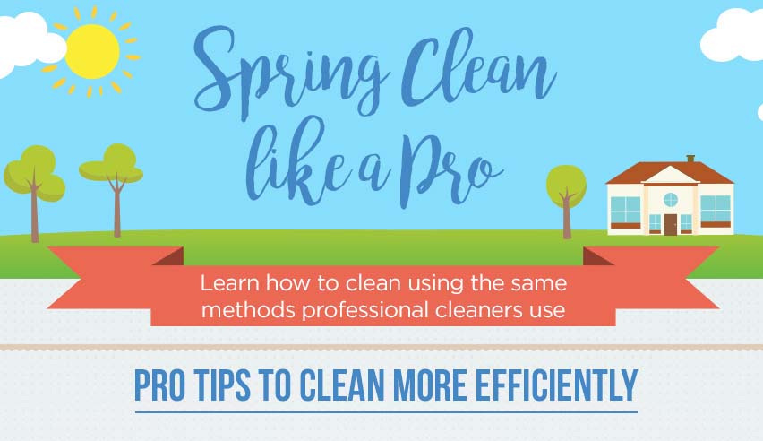 Spring Clean Like A Pro [Infographic]
