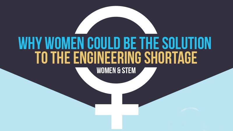 Why Women Could Be The Solution To The Engineering Shortage [Infographic]