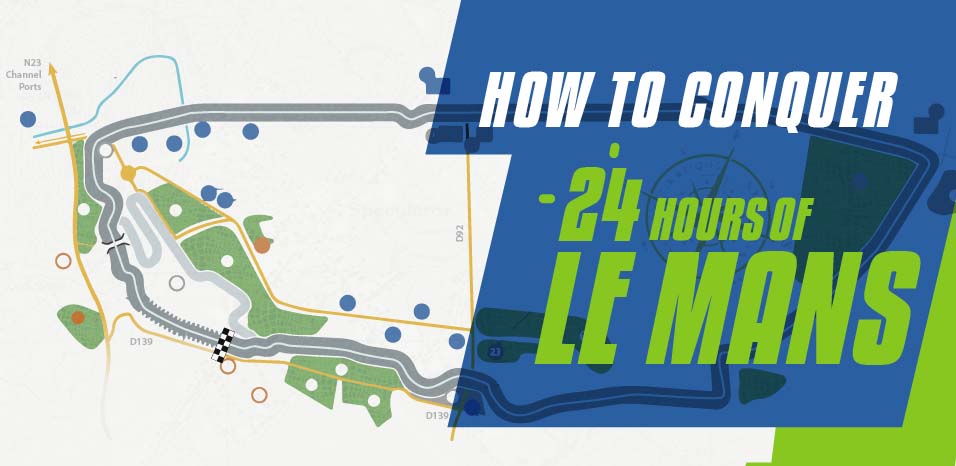 How To Conquer 24 Hours of Le Mans [Infographic]