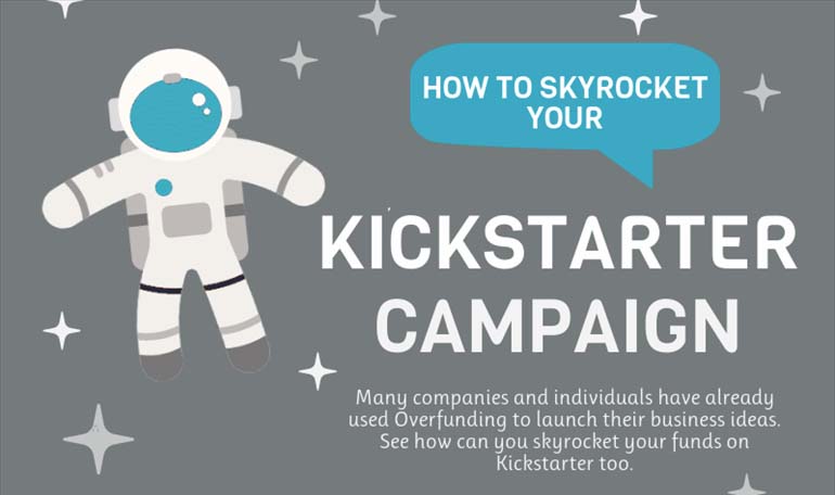 How to Get Overfunded on Kickstarter [Infographic]