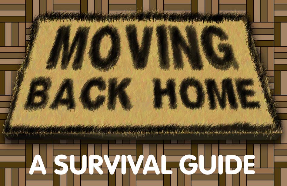 Moving Back Home: A Survival Guide [Infographic]