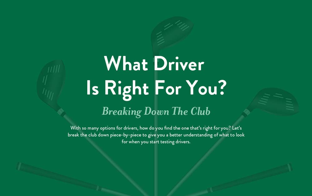 How To Determine What Golf Driver is Right For You [Infographic]