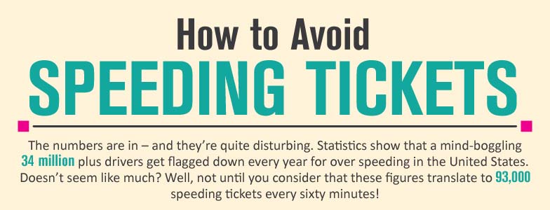 How to Avoid Speeding Tickets [Infographic]