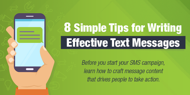 8 Simple Tips for Writing Effective Text Messages [Infographic]