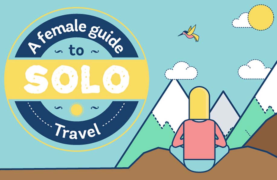 A Female Guide To Solo Travel [Infographic]