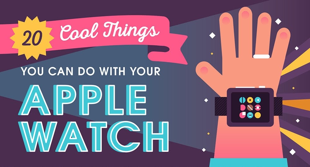 20 Cool Things You Can Do With Your Apple Watch [Infographic]