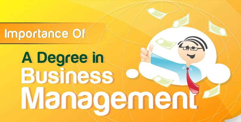 Importance of a Degree in Business Management [Infographic]