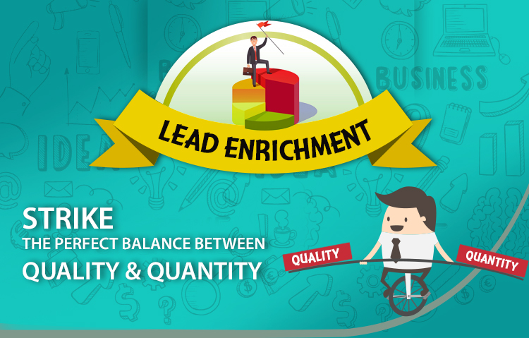 Lead Enrichment - Quality vs Quantity [Infographic]