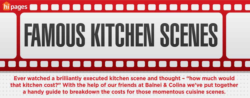 Kitchen Designs From Famous Movie Scenes [Infographic]